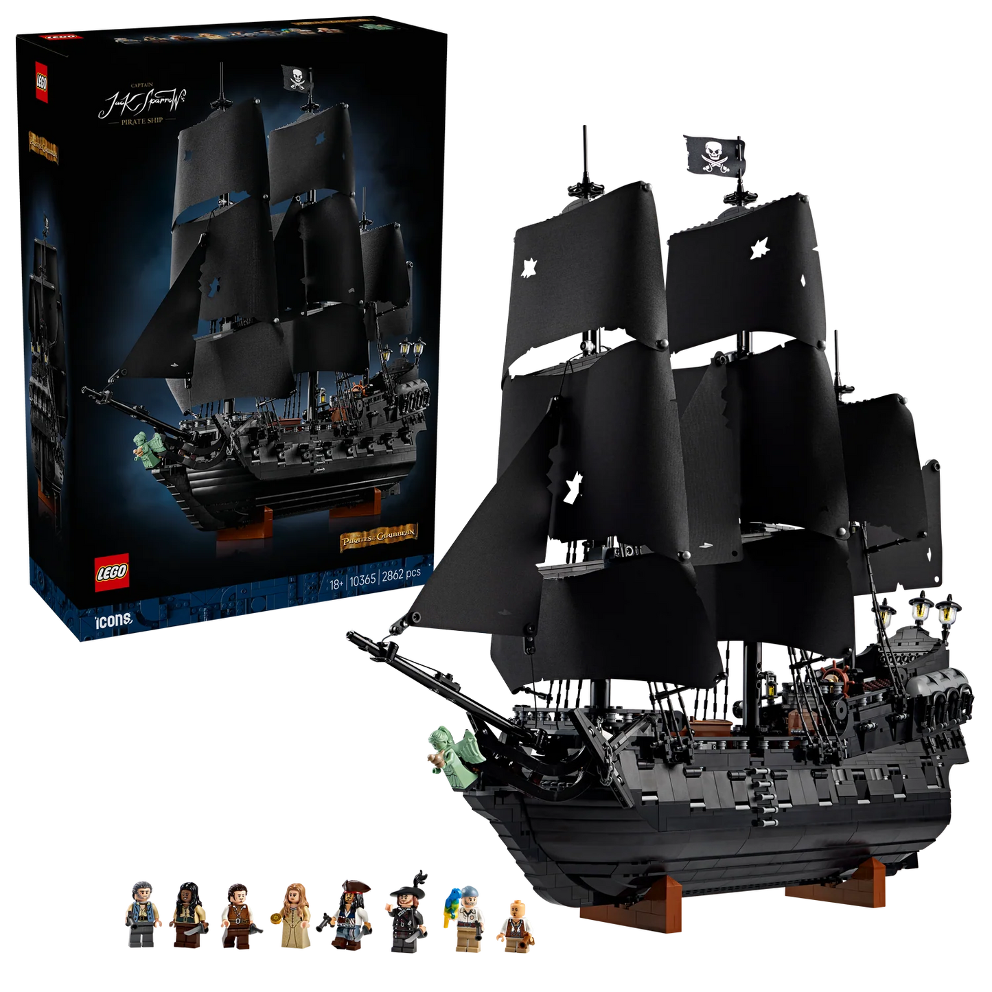 LEGO 10365 ICON CPT JACK PIRATE SHIP