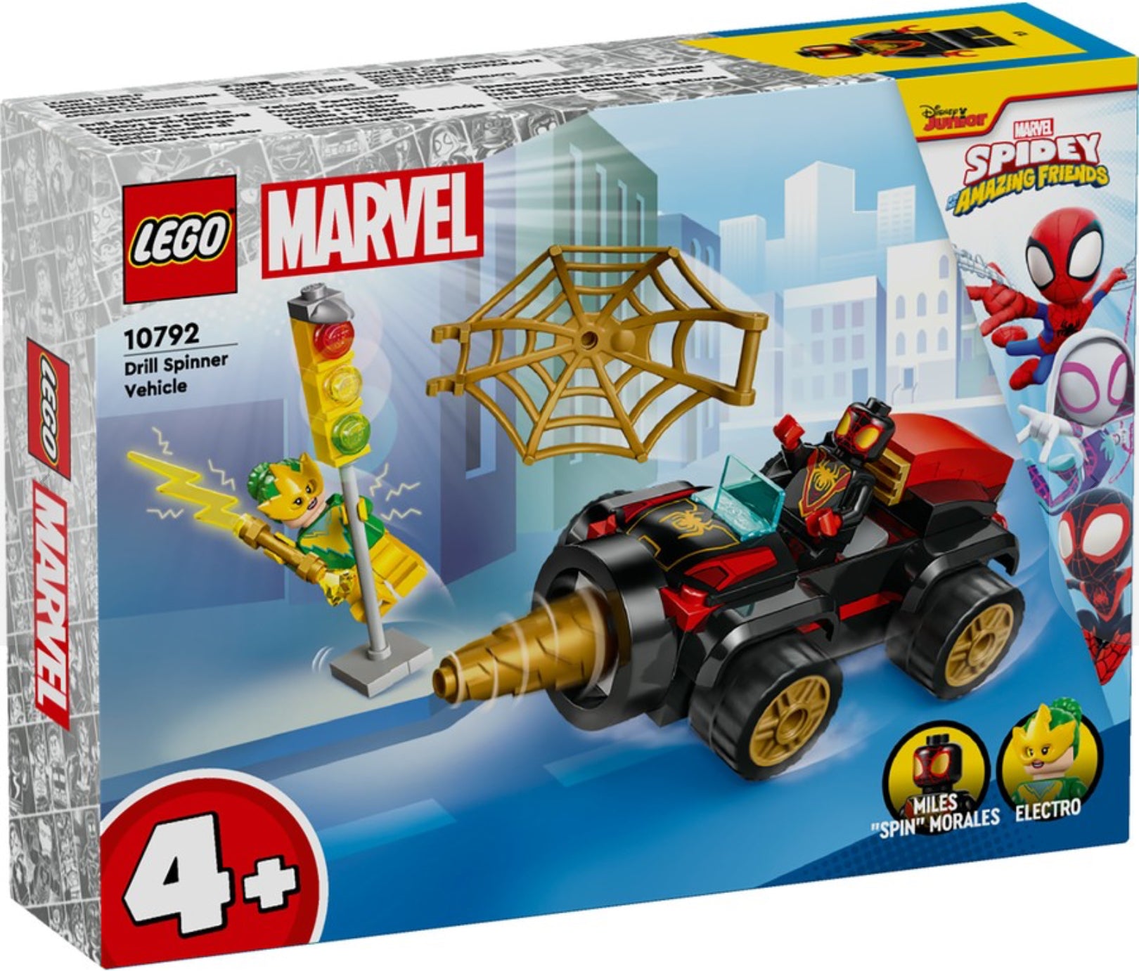 LEGO 10792 MARVEL DRILL SPINNER VEHICLE – Toys Bendigo