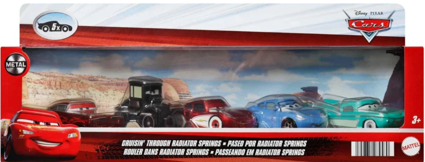 DISNEY PIXAR CARS 5 PACK RADIATOR SPRING – Toys Bendigo