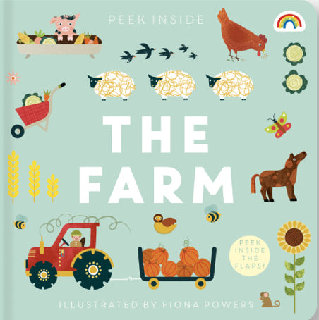 BOOK PEEK INSIDE THE FARM – Toys Bendigo