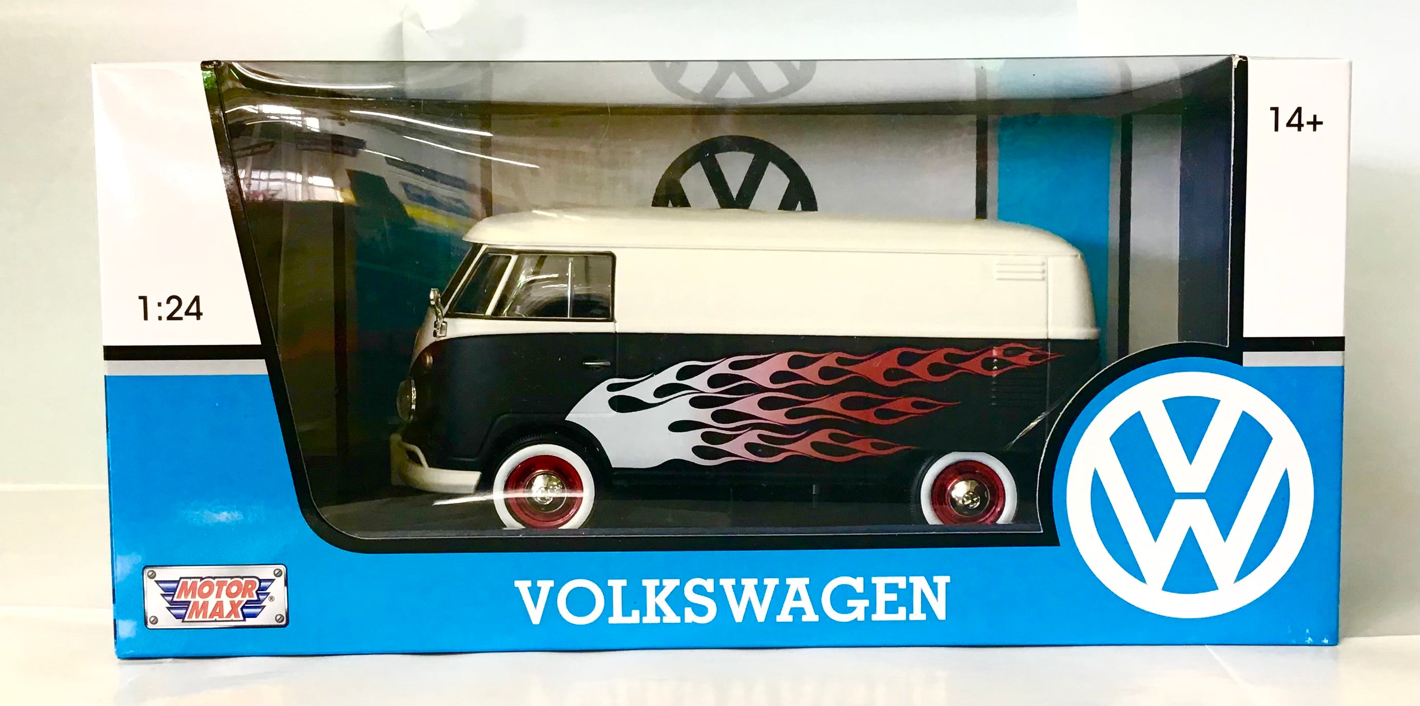 D/C 1:24 VW TYPE 2 GARAGE H/ROD DELIVERY